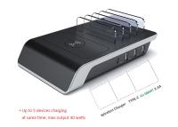 China Fast Charger Station 9V CE 10W QI Wireless Charging Pad for sale