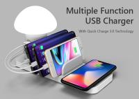 China Nightlight 10W 40W Wireless Charging Pad With Usb Port for sale
