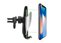 China Auto Clamping Smart Sensor 10W 15W QI Wireless Car Charger for sale