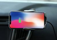 China Smart Sensor S5 ABS 10W QI Wireless Car Charger for sale