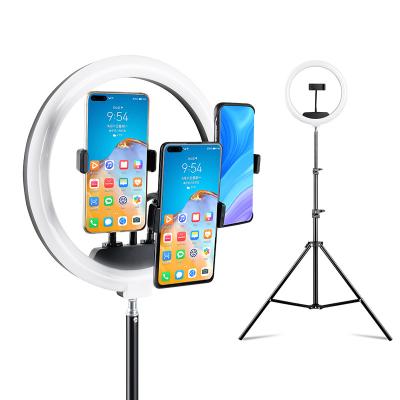 China OEM Studio Photo Selfie Makeup Camera Ring Fill Light LED Circle Ring Light With Foldable Tripod Stand for sale