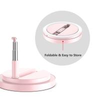 China 10 Grade 4 Colors 10 Inch 12in Foldable Selfie Ring Light With Phone Holder for sale