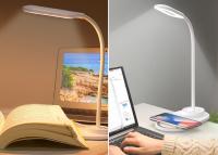 China OEM ODM Fast 10W wireless charger desk lamp Rotation Touch Control for sale