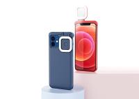 China Fill Light LED CE FCC RoHS ring light phone case For IPhone for sale