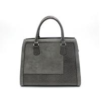 China Polyester Lining Womens Leather Bag PU Black Leather Crossbody Bag for sale
