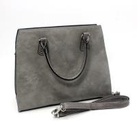 China Polyester Lining Womens Leather Bag PU Black Leather Crossbody Bag for sale
