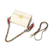 China Quilted Handbag Chain Strap Bags Hasp Closure Polyester Lining for sale