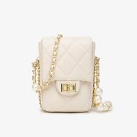 China Niche PU Leather Crossbody Phone Bag for Women 14x17x7cm Summer Handbag for sale