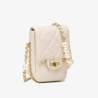 China Niche PU Leather Crossbody Phone Bag for Women 14x17x7cm Summer Handbag for sale
