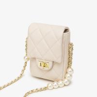 China Niche PU Leather Crossbody Phone Bag for Women 14x17x7cm Summer Handbag for sale