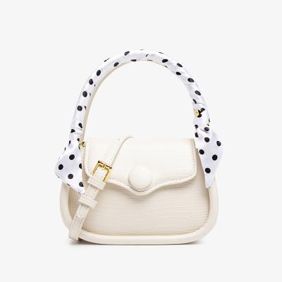 China Red Dragonfly Women PU Crossbody Bag 19x9.5x21cm Dual Use Handbag Shoulder Bag for sale