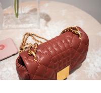 China PU Leather Small Crossbody Bag for Women 18x6x12cm Fashion Shoulder Handbag for sale