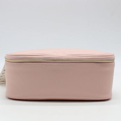 China Pink Nylon Travel Jewellery Organiser Box 24x9x13cm Custom Logo for sale