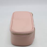 China Pink Nylon Travel Jewellery Organiser Box 24x9x13cm Custom Logo for sale