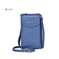 China One Shoulder Crossbody Bag 20x7cm Phone Pouch for Ladies PU Leather Casual Handbag for sale