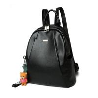 China Women's Waterproof PU Backpack 31x15x41cm Large Capacity Versatile Rucksack for sale