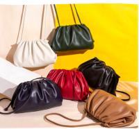 China OEM Leather Clutch Bag 31cm Chocolate Brown Ladies Summer Purse for sale