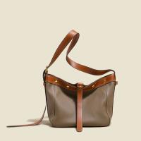 China Top Layer Cowhide Women Shoulder Bag 27cm Large Tote Handbag for sale
