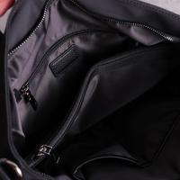 China ODM Women Nylon Bags Head Layer Cowhide Black Tote Purse 37x14x35CM Large Capacity for sale