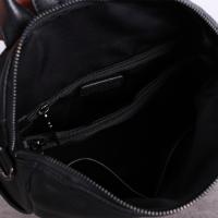China OEM Black Genuine Leather Backpack 30cm 32cm Small Soft Leather Backpack for sale