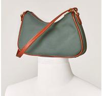China Zipper Closure Small Underarm Bag PU One Strap Leather Bag for sale