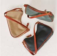 China Zipper Closure Small Underarm Bag PU One Strap Leather Bag for sale