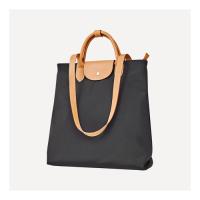 China Women Nylon Laptop Briefcase 35cm Vertical Double Handle Large Capacity Bag for sale