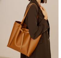 China Armpit Small Underarm Bag 30cm Tote Bag With Drawstring Closure for sale