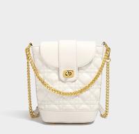 China Zippered PU Phone Chain Bag 19x10x21cm Women Crossbody Shoulder Handbag for sale
