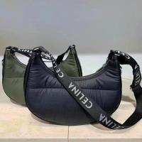 China Letter Strap PU Shoulder Bag Down Quilted Shoulder Bag for sale