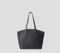 China 31x28cm Brown Soft Leather Ladies Tote Handbag Large Capacity Work Casual Bag for sale