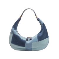 China Vintage PU Leather Underarm Shoulder Bag Hobo Crossbody Handbag 28cm for sale