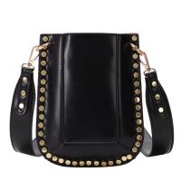 China ODM Leather Phone Bag 10cm 19cm Wide Strap Messenger Bag PU Shoulder Bag for sale