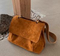 China Autumn Winter 40cm PU Fleece Shoulder Bag Large Capacity Women Handbag BSCI for sale