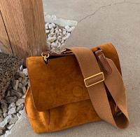 China Autumn Winter 40cm PU Fleece Shoulder Bag Large Capacity Women Handbag BSCI for sale