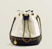 China PU Leather Drawstring Bucket Bag 20x17x22 cm Crossbody Handbag for Women BSCI Certified for sale