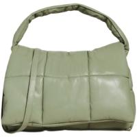 China Lightweight Down Pillow Shoulder Bag for Women Custom Logo Portable Envelope Handbag for sale