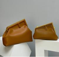 China Ladies Clutch Bag 30x11x25cm Metal Buckle Clip Wide Shoulder Strap Crossbody for sale