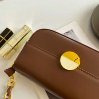 China Custom PU Leather Crossbody Handbag 24x6x14cm Chain Strap Shoulder Bag for Women for sale