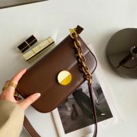 China Custom PU Leather Crossbody Handbag 24x6x14cm Chain Strap Shoulder Bag for Women for sale