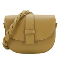 China PU Leather Saddle Bag Crossbody Shoulder Bag 22x8x16cm Hasp Closure Western Style for sale