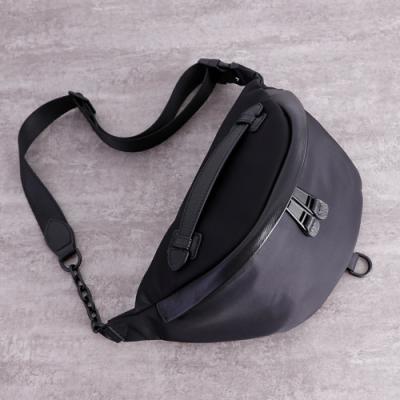 China Waterproof Nylon Crossbody Waist Bag 30x15x35cm Female Fashion Shoulder Chest Bag for sale