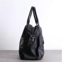 China Unisex Leather Top Handle Shoulder Bag 39x17x32cm Zippered Custom Logo for sale