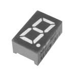 China 1 Digit 7 Segment Display White 0.32 Inch With Through Hole Technology for sale
