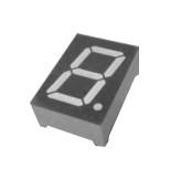 China Single Digit LED Seven Segment Display 0.5 Inch Common Anode RoHS Certified for sale