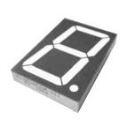 China Single Digit 1.5 Inch 7 Segment Display Through Hole Technology For Indoor for sale
