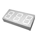 China THT 3-dight LED 7 Segment Display With White Red Blue Color for sale