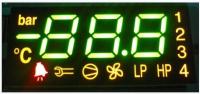 China Indoor SMD Seven Segment Display 0.39 Inch Three Digit With 30000 Hours Liftetime for sale