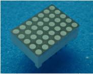 China Common Anode LED Dot Matrix Display 5X7 For Graphics Digital Information for sale