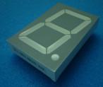 China Green Color Single digit 2.3 inch 7-segment diplay for sale